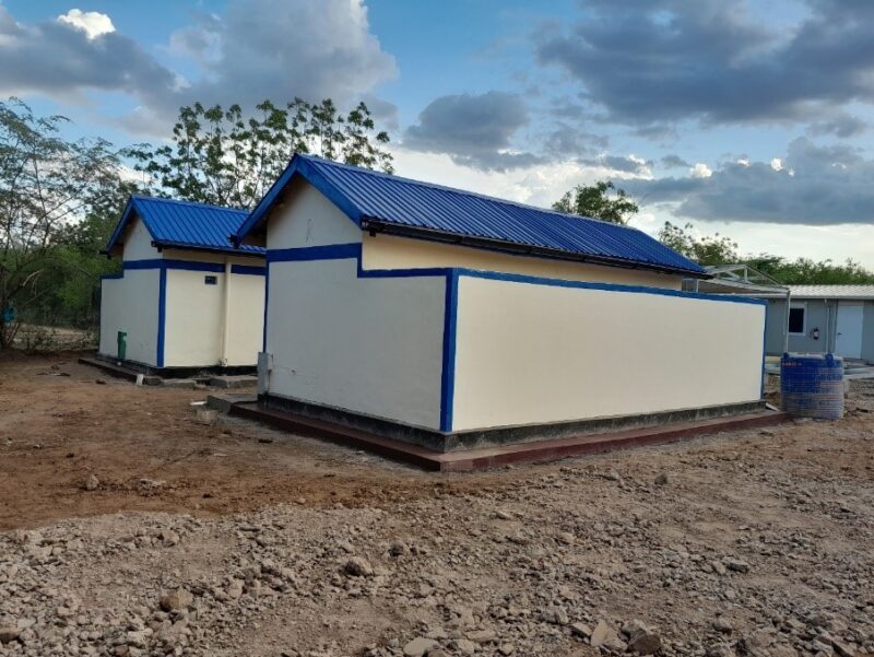 CONSTRUCTION OF FUNDAMENTS FOR INSTALLATION OF 2 Nos SIX MODULE PREFABS UNIT, EXTERNAL TOILET ...